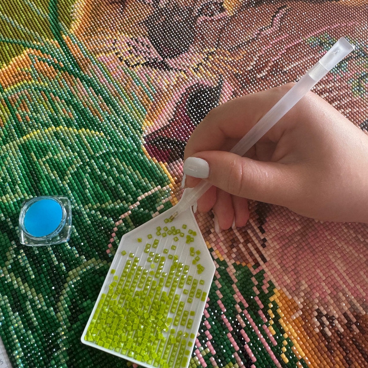 Creative August with family: relaxation and sharing with Diamond Painting, Pixiella, puzzles ...