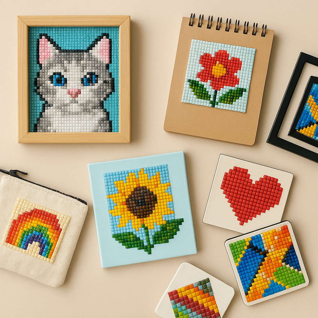 Que faire d’un Diamond Painting ou Pixel Hobby une fois terminé ? – Oraloa