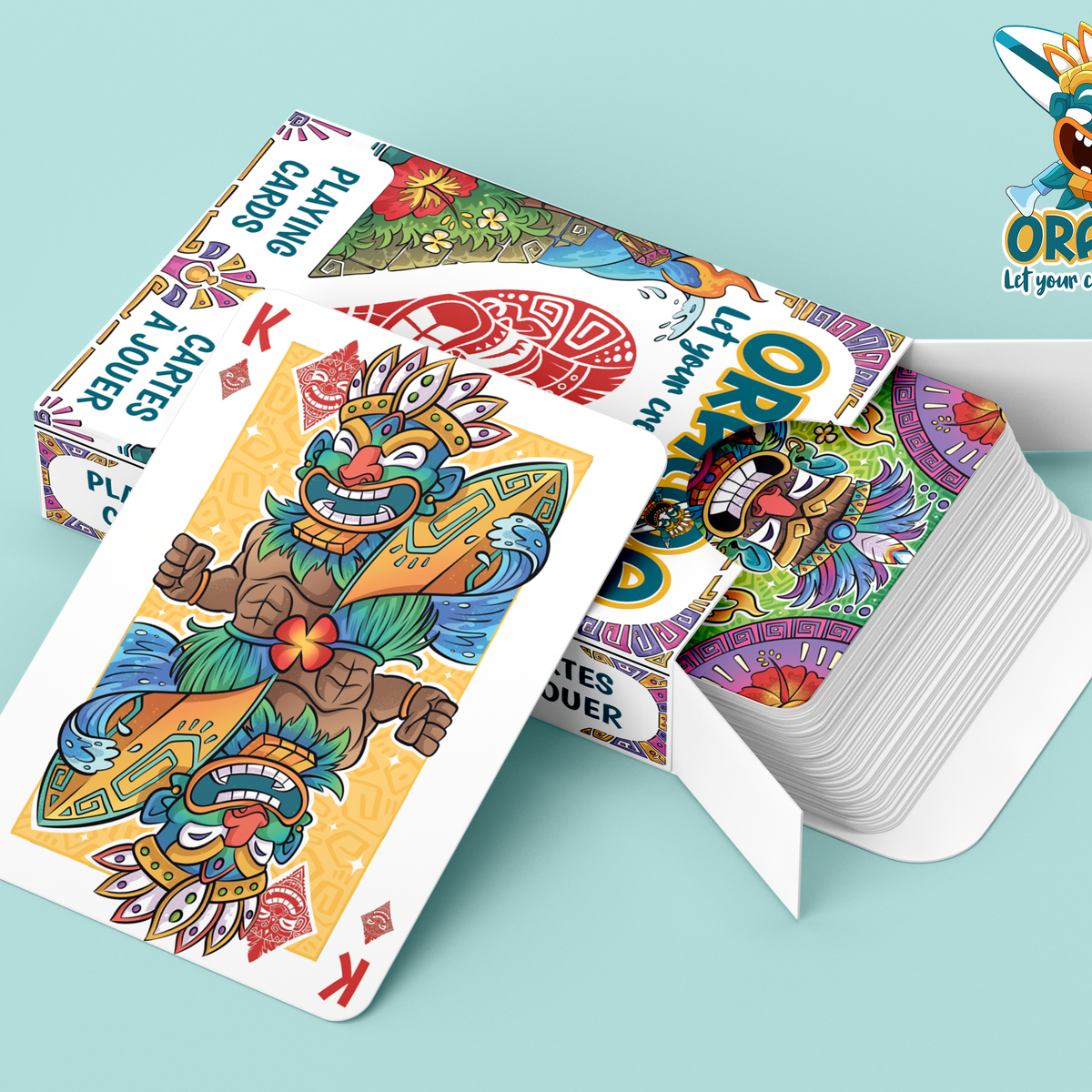 Diamond Painting Oraloa card game - Creative Kit