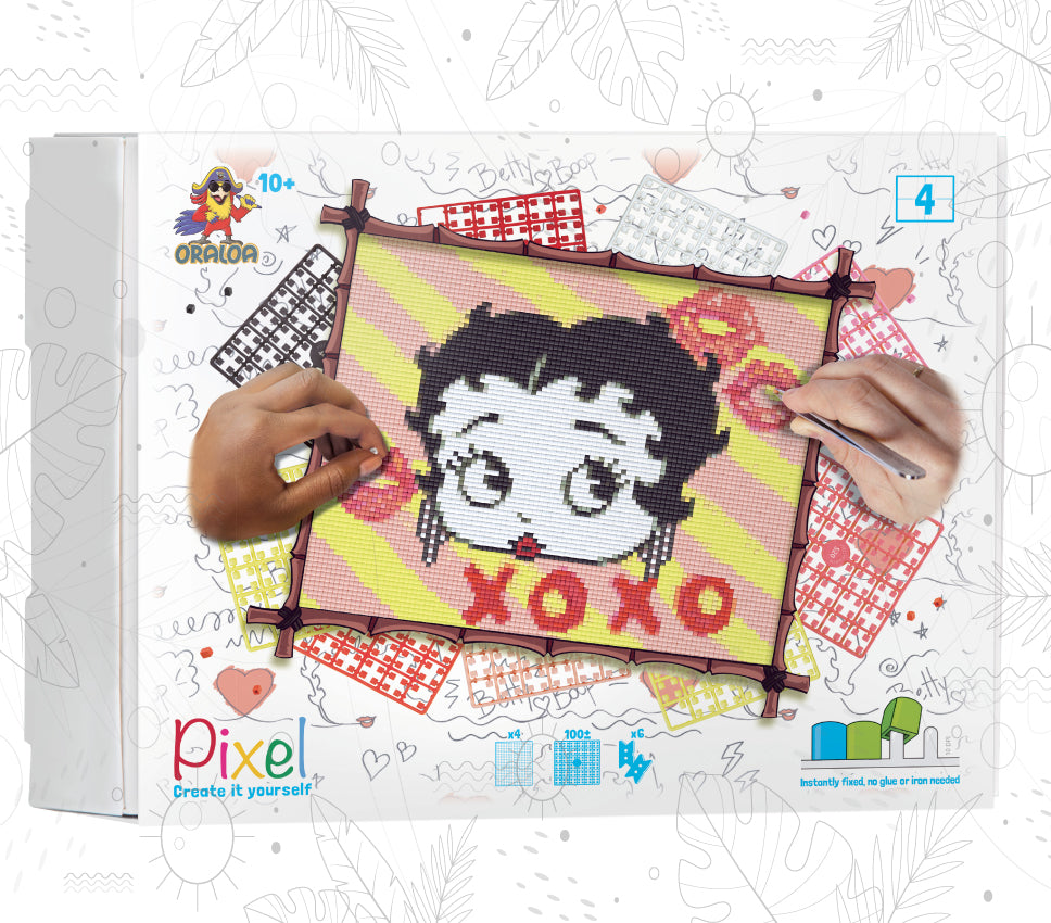 Pixel Hobby Oraloa – Pembe Painting: A Burst of Colors in Pixels!